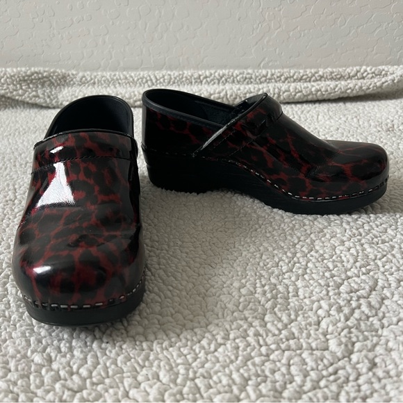 Dansko | Shoes | Dansko Leopard Print Clogs | Poshmark